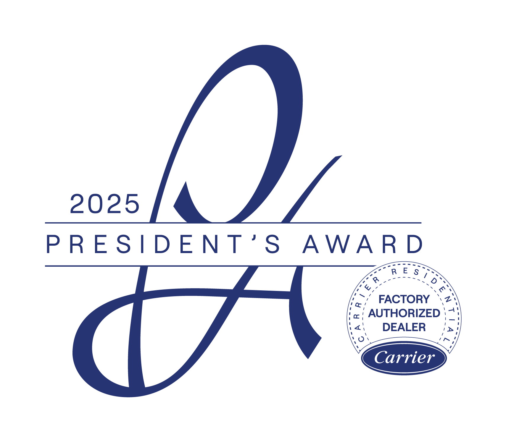 Carrier Presidents Award Dealer | Grayson Air Conditioning